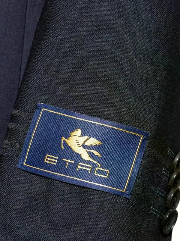 Etro Single-breasted Wool Blazer
