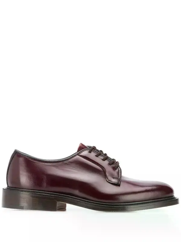 TRICKER'S Robert Derby Shoes - Red