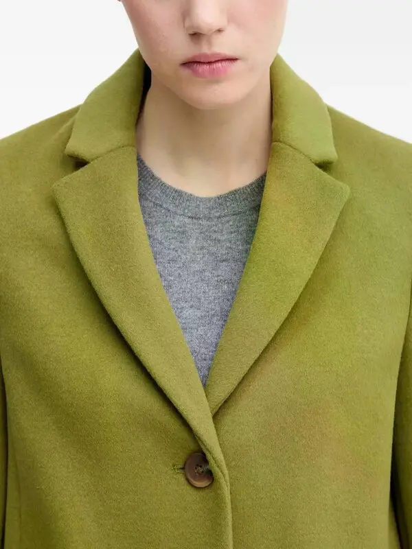 BENETTON Button Pocket Coat - Green