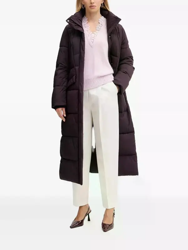 BOSS Hooded Belted Coat