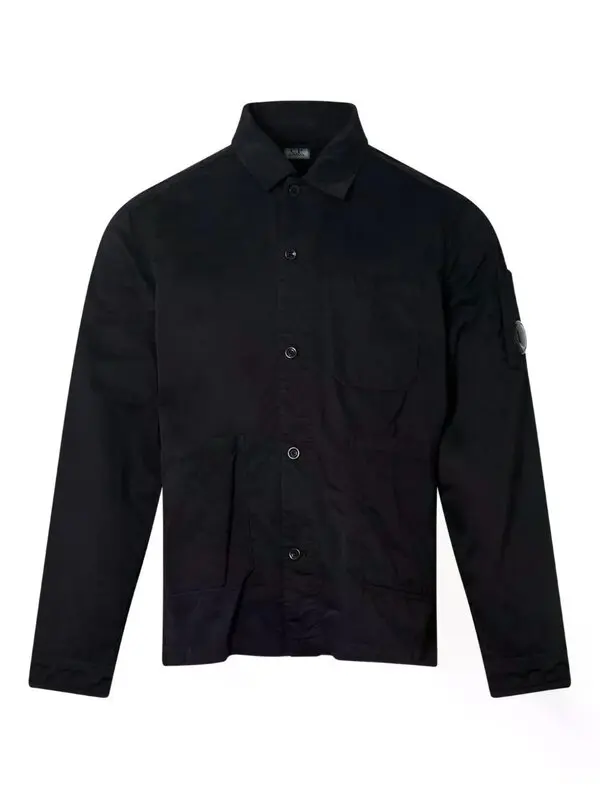 C.P. COMPANY Buttons-fastening Overshirt - Black