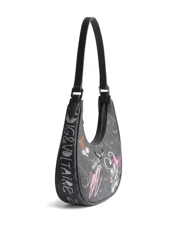 Zadig&Voltaire X Humberto Cruz Monogram Evening Bag - Grey