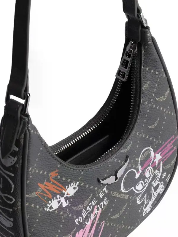 Zadig&Voltaire X Humberto Cruz Monogram Evening Bag - Grey