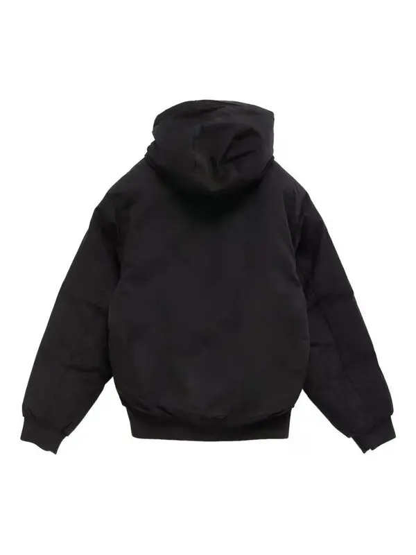 Carhartt Work In Progress Hooded Zip Sweatshirt - Black