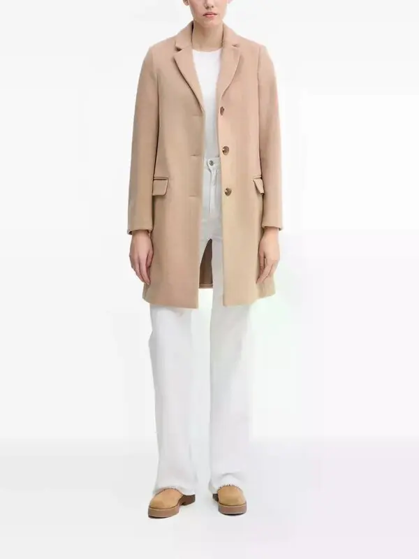 BENETTON Button-fastening Coat