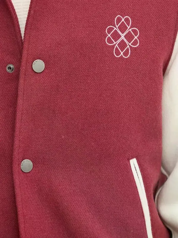 BENETTON Embroidered Buttoned Jacket