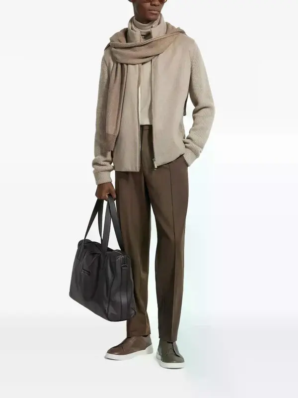 Zegna Oasi Cashmere Cardigan - Neutrals