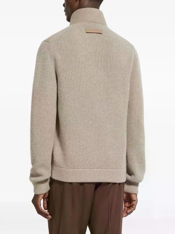 Zegna Oasi Cashmere Cardigan - Neutrals