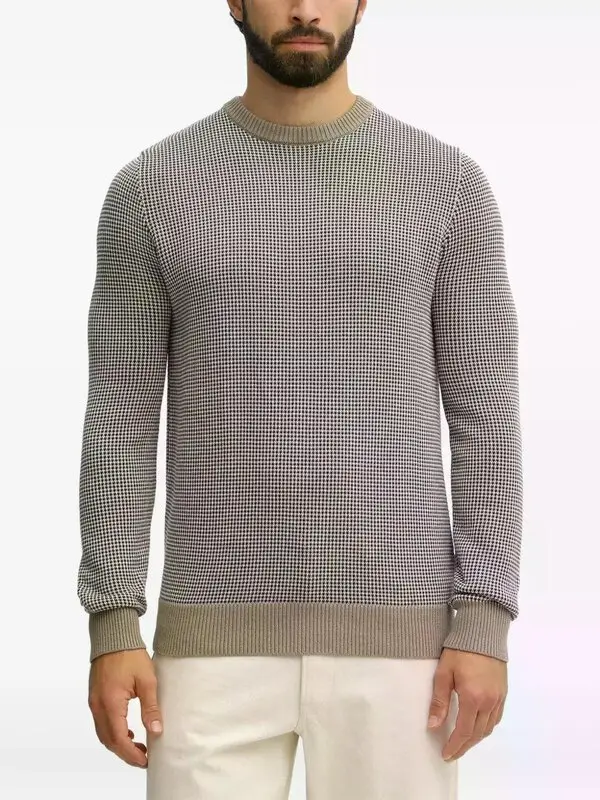 Barbour Wells Crew-neck Sweater - Neutrals