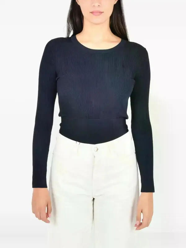PENNYBLACK Tie Ribbed Sweater