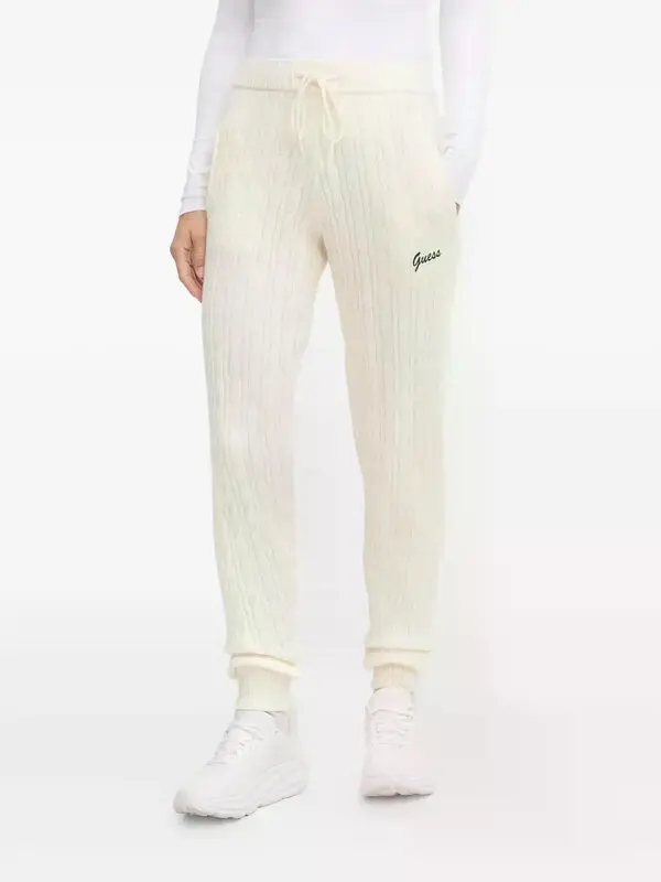 Guess Cable-knit Track Pants