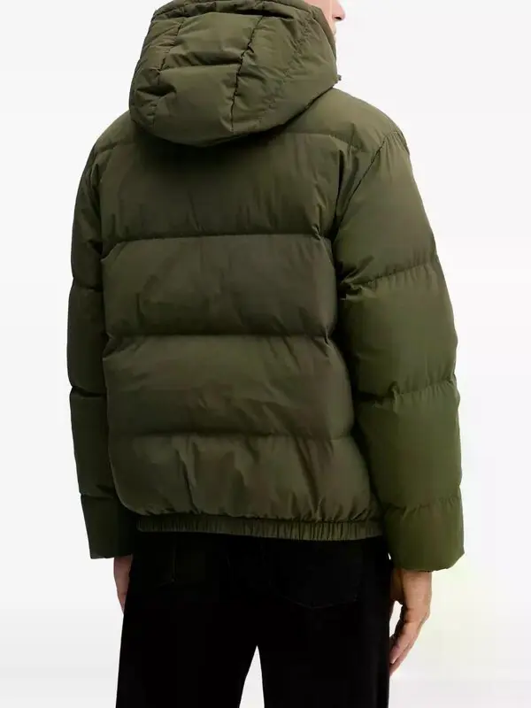 BENETTON Hooded Padded Jacket - Green