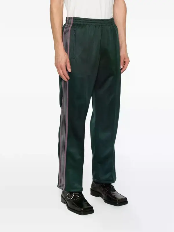 Needles Zip Detail Trousers - Green