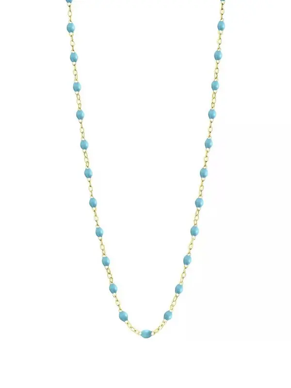 Gigi Clozeau 18k Yellow Turquoise Necklace - Gold