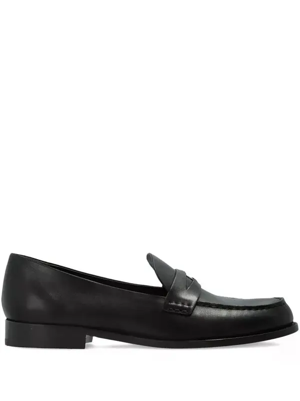 Tory Burch Leather Penny-slot Loafers