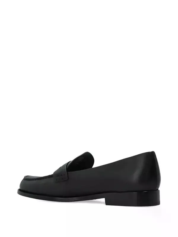Tory Burch Leather Penny-slot Loafers