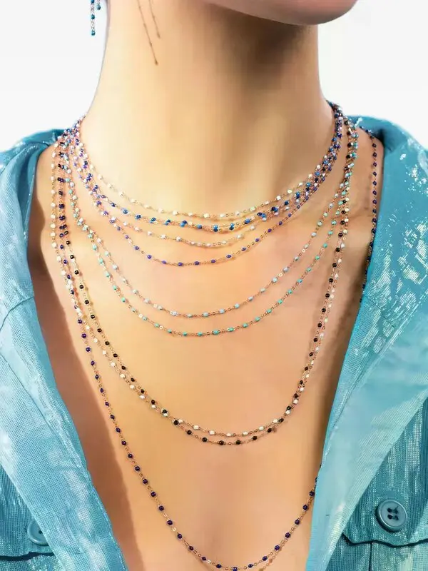 Gigi Clozeau 18k Yellow Gold Necklace - Blue