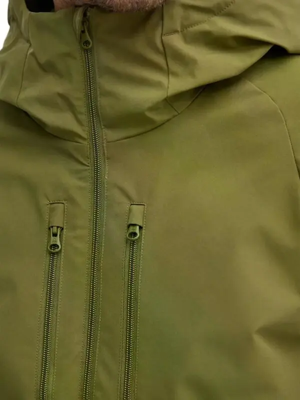 BENETTON Hooded Zip-fastening Jacket