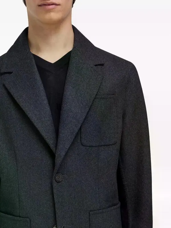 FERRAGAMO Applied Pockets Single-breasted Blazer