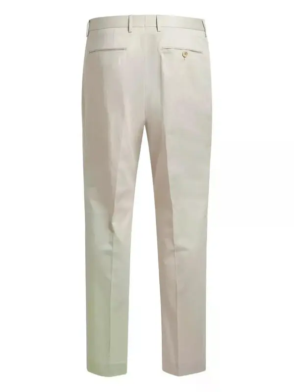 Etro Pleated Cotton Trousers