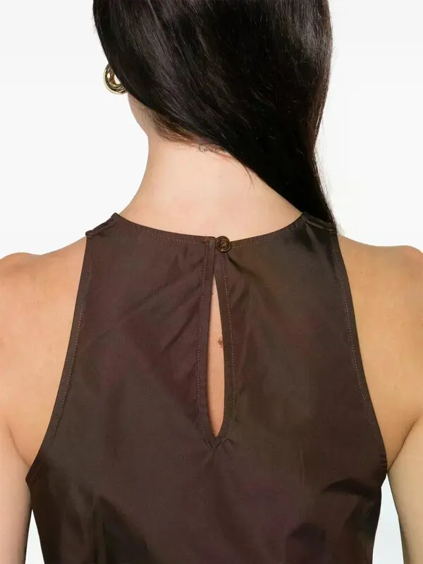 ST. AGNI Tie Detail Cocoon Top