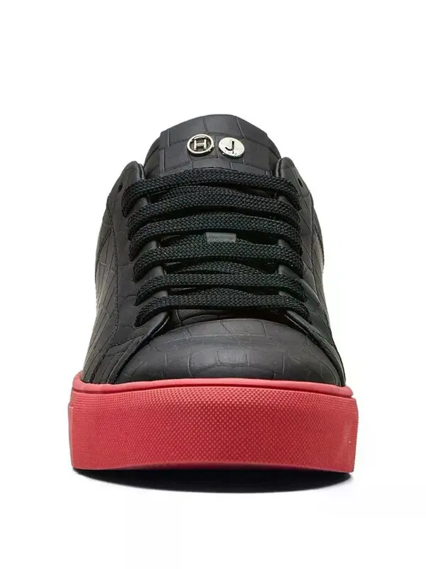 HIDE&JACK Logo-motif Leather Sneakers
