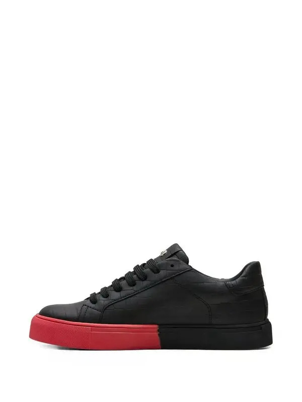 HIDE&JACK Logo-motif Leather Sneakers