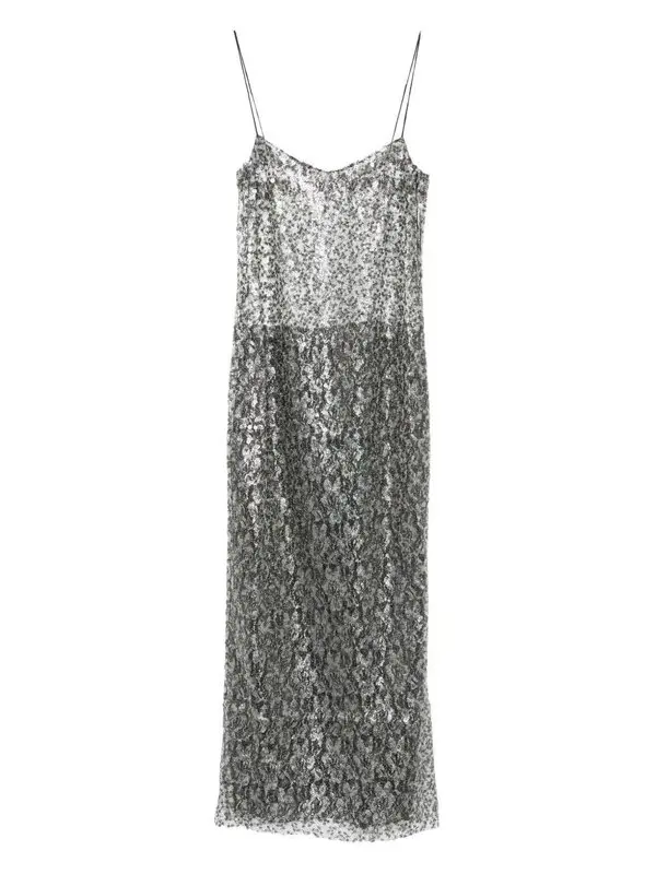 Christopher Esber Sequin-embellished Maxi Dress