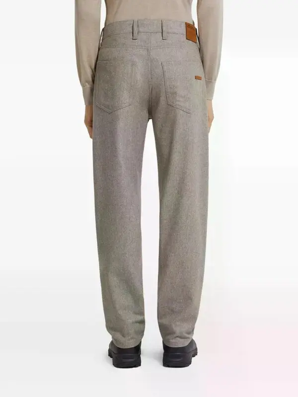 Zegna Roccia Trousers - Grey
