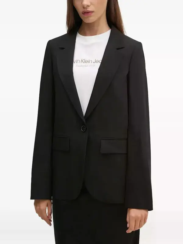 BENETTON Button-fastening Blazer