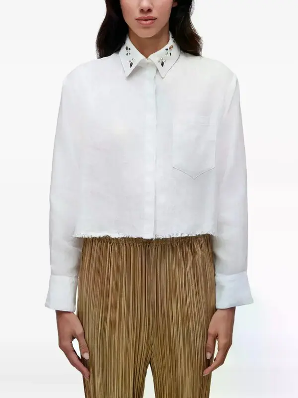 OSKLEN Embellished-collar Shirt