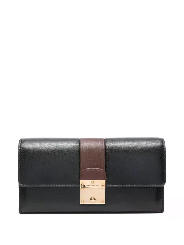 Marc Jacobs Strap Lock Wallet - Black