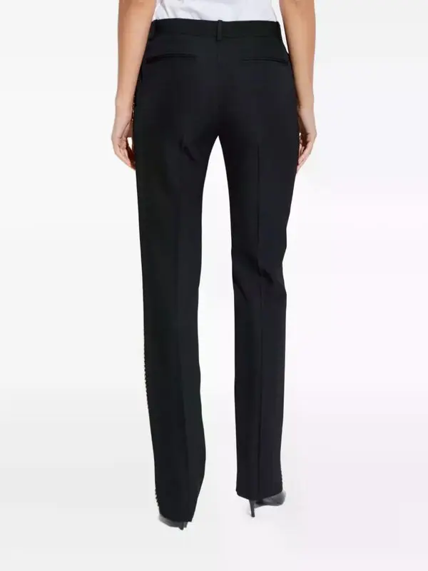 Versace Studded Wool Trousers