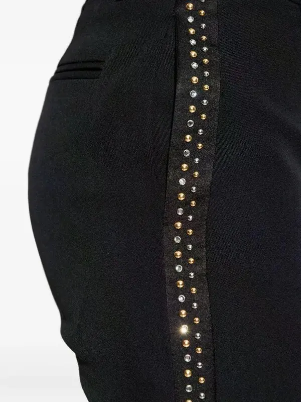 Versace Studded Wool Trousers