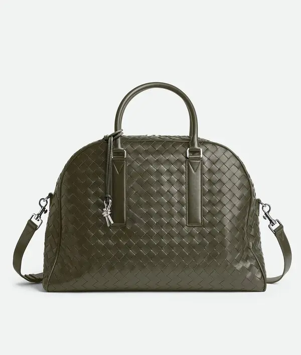 Bottega Veneta Intrecciato Leather Briefcase - Crocodile