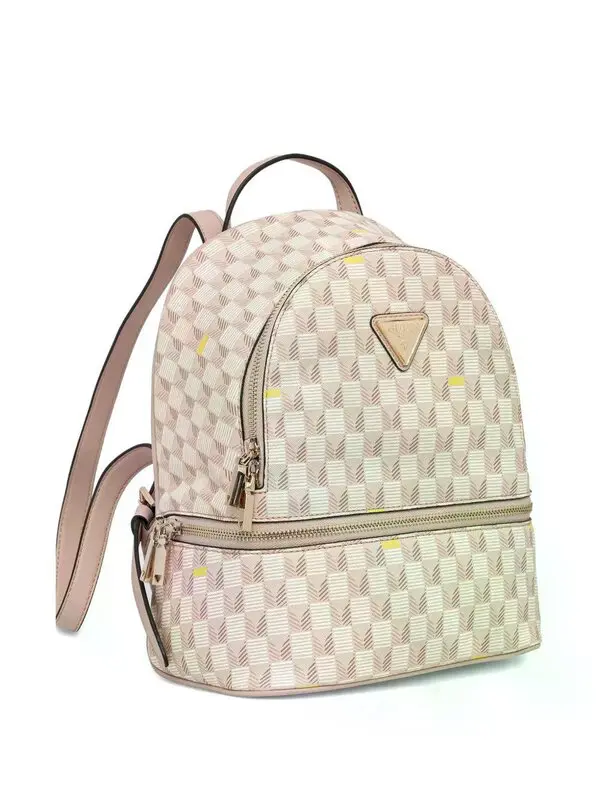 Guess Geometric-patterned Backpack