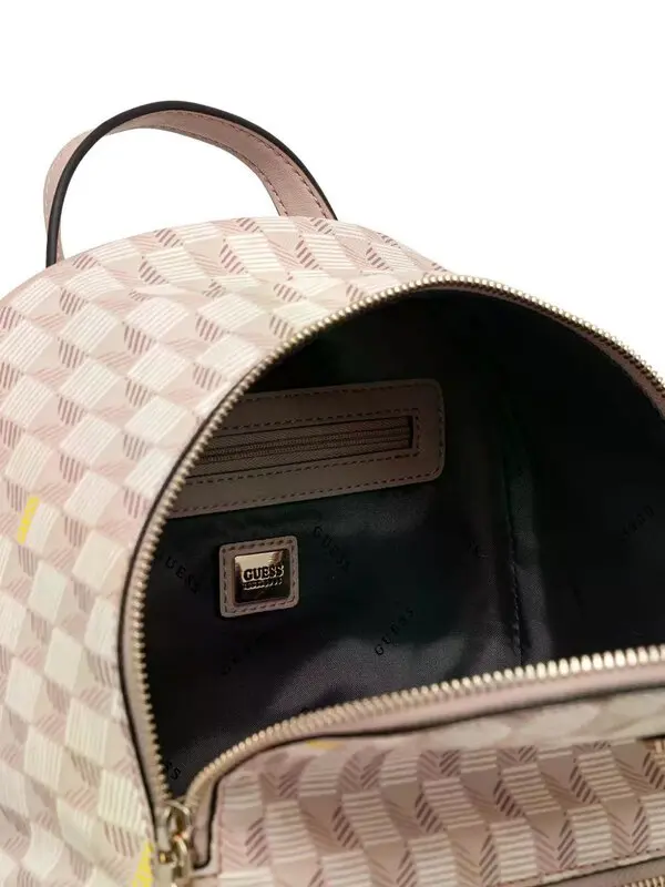 Guess Geometric-patterned Backpack