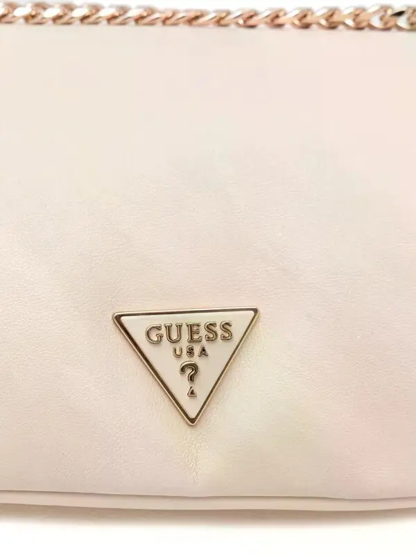 Guess Mini Sunetra Chain Shoulder Bag - Neutrals