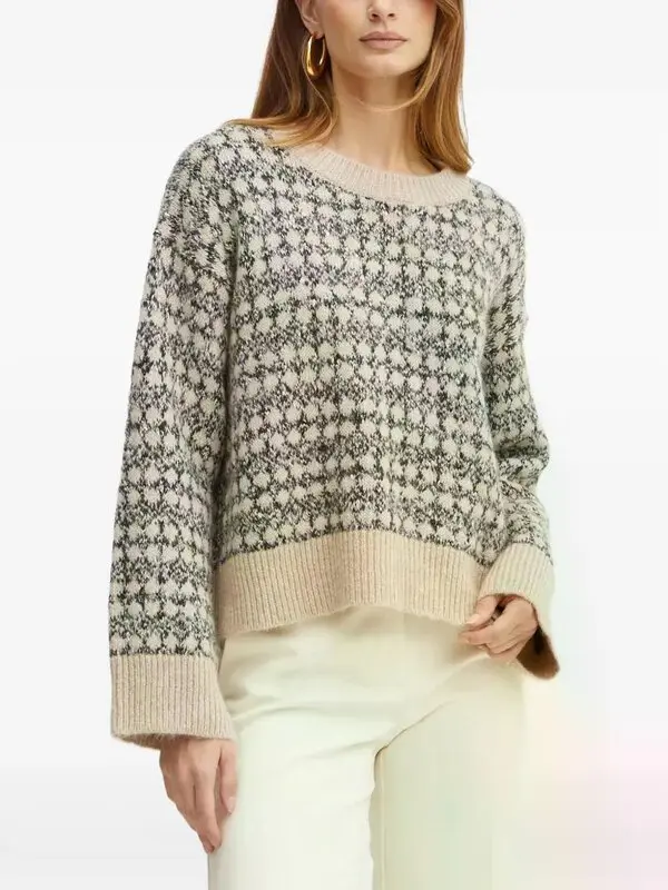 BOSS Fernade Patterned Sweater