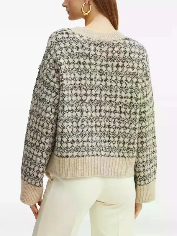 BOSS Fernade Patterned Sweater