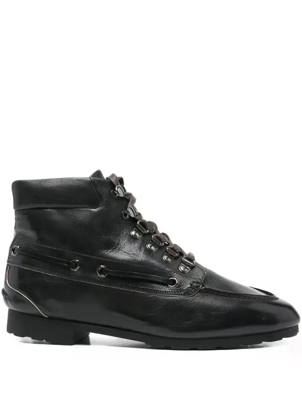 Bally Lace-up Boots - Black