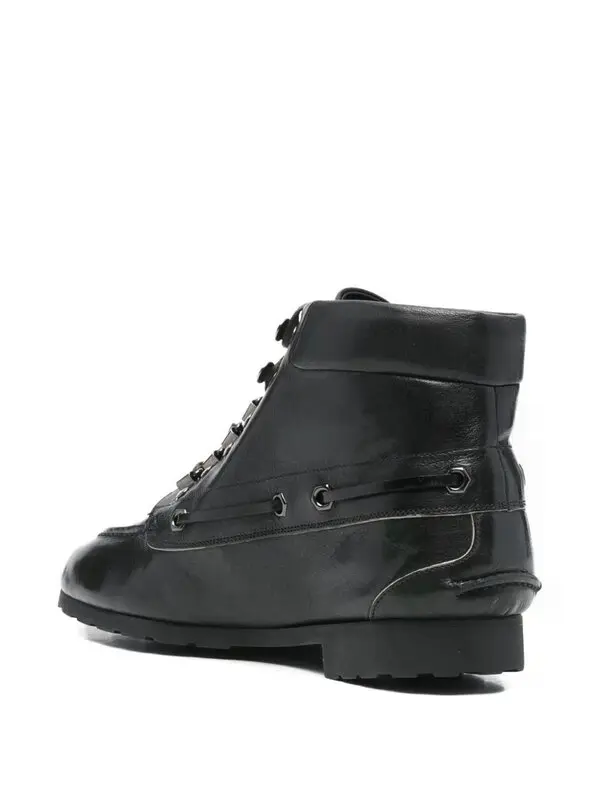 Bally Lace-up Boots - Black