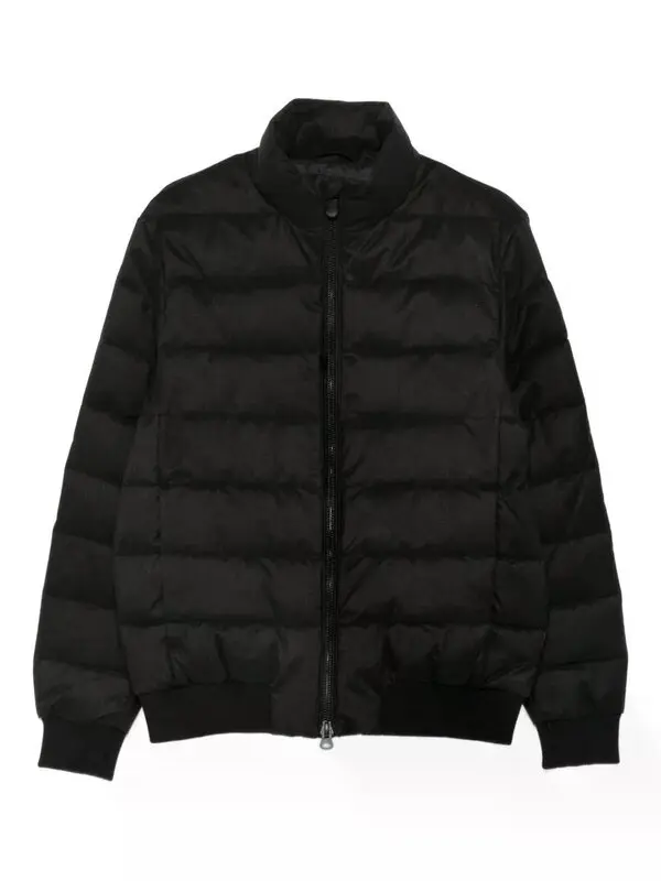 SAVE THE DUCK Quilted Zip-up Sweater