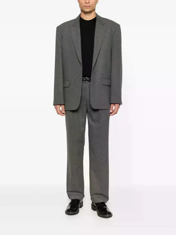 MARSEM Pocket Single-breasted Blazer