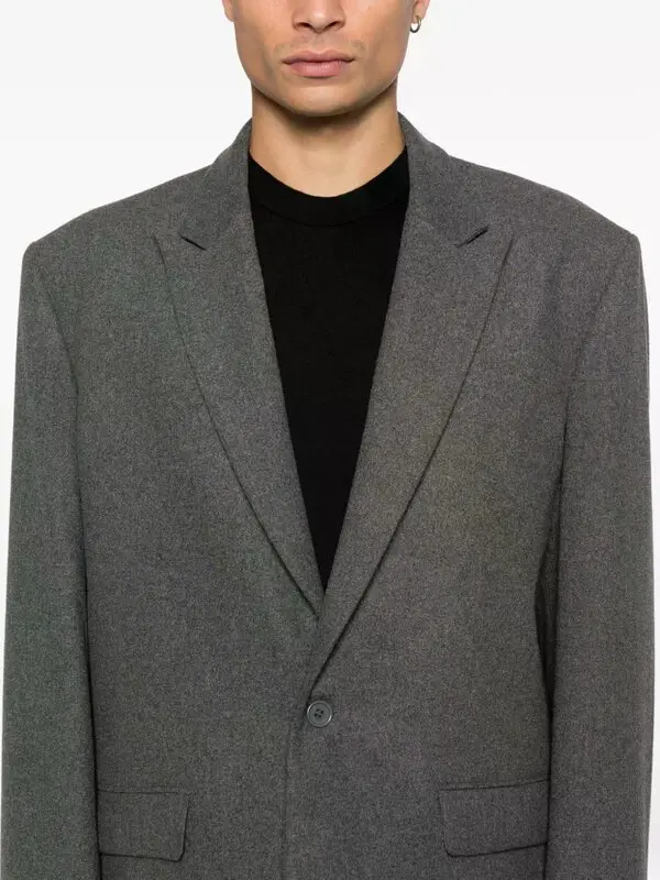 MARSEM Pocket Single-breasted Blazer
