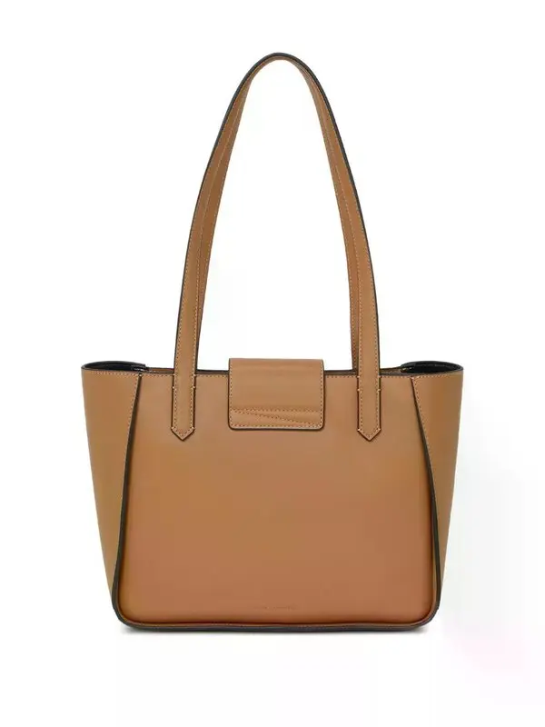 Karl Lagerfeld K/signature Leather Tote Bag