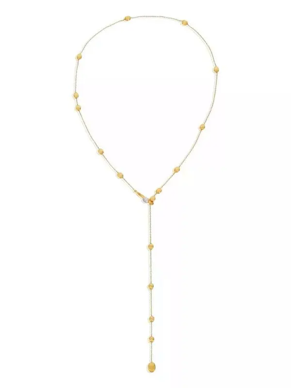 NANIS 18kt Yellow Soffio Diamond Necklace - Gold