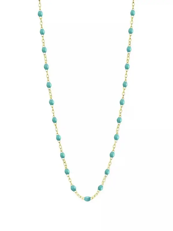 Gigi Clozeau 18k Yellow Classic Gigi Turquoise Necklace - Gold