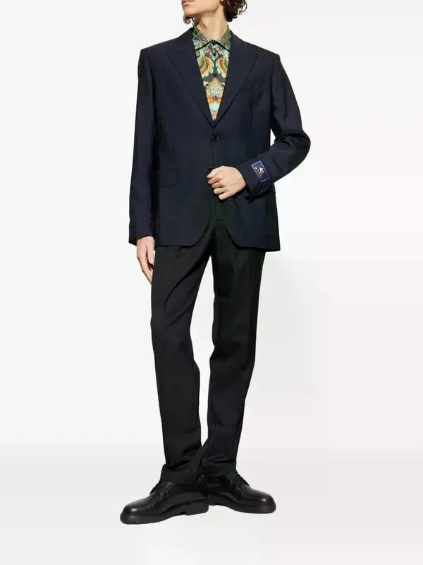 Etro Single-breasted Wool Blazer
