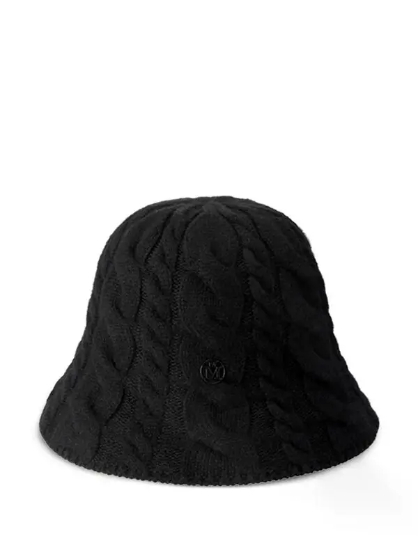 MAISON MICHEL Clem Bucket Hat - Black